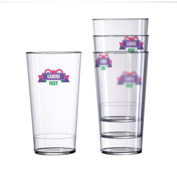 Plastic Ball Cup 625ml 22oz Promo Catering